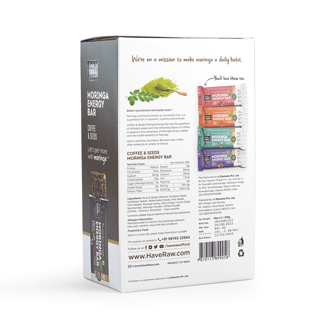 Caffeine Energy Bars | Fuel your Energy with Coffee Energy Bars